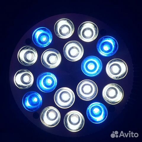 Лампа для растений, аквариума 54W LED 12000 K