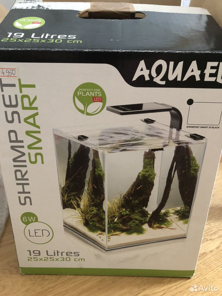 Аквариум (набор) aquael shrimp set 19l