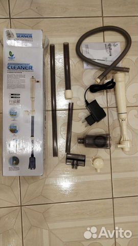 Сифон для грунта электрический, новый