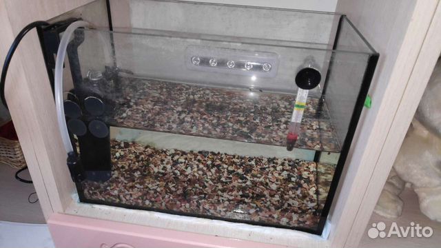 Аквариум 15 литров+фильтр,насос,аэратор