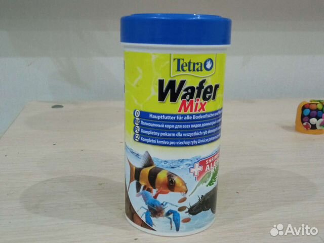Корм для сомов и ракообразных Tetra wafer mix/ Тет