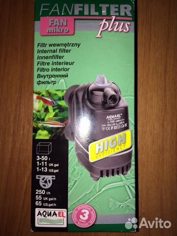 Фильтр для аквариума aquael fanfilter plus (FAN mi