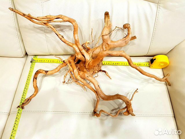 Коряги для аквариума дерево сакура 2 шт