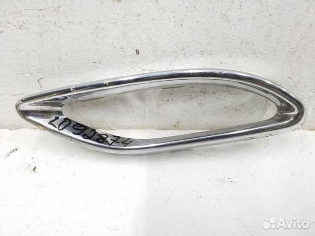 Накладка заднего бампера правая под выхлопную труб купить в Москве ...