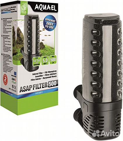 Внутренний фильтр aquael asap filter 500